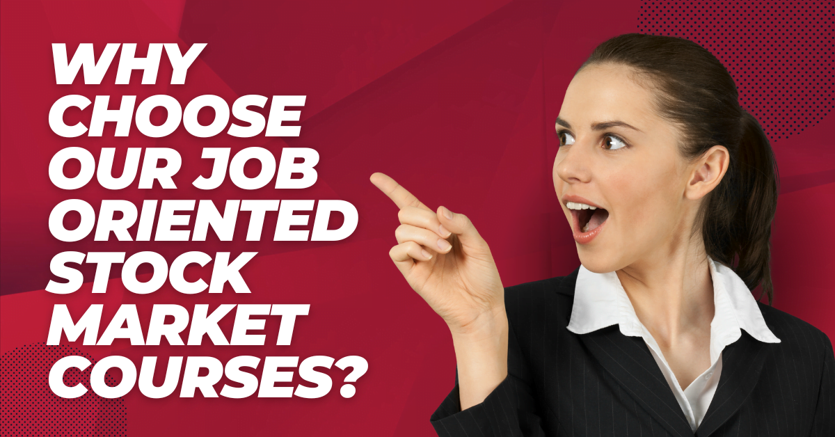 Job Oriented Stock Market Courses | Promising Career #1